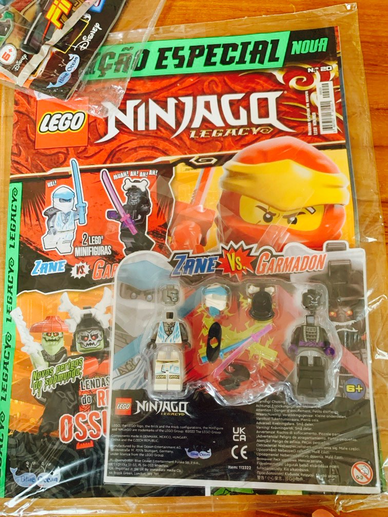 Lego Zane vs Garmadon Magazine ( Tags,Lego Star Wars,ninjago,minifigure ...
