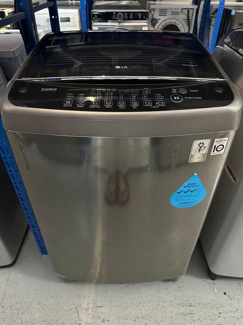 LG 12KG Smart Inverter T2312VSAV Top Load Washing Machine, TV & Home ...