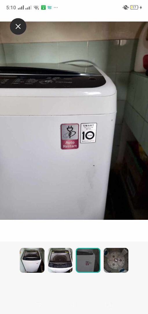 RUSH!LG TURBODRUM WASHING MACHINE INVERTER, TV & Home Appliances ...