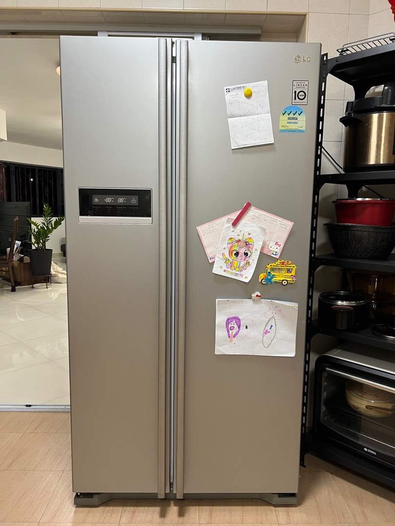LG two door fridge, TV & Home Appliances, Kitchen Appliances ...