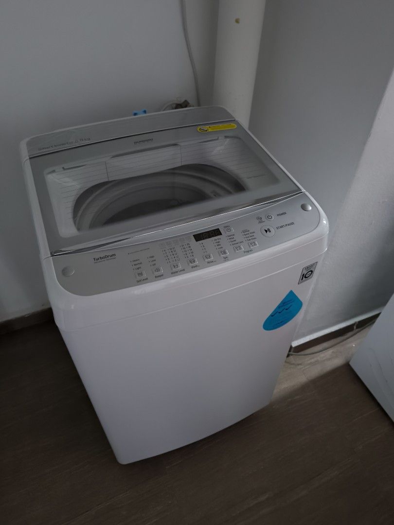 LG Washing Machine T2108VSAW, TV & Home Appliances, Washing Machines ...