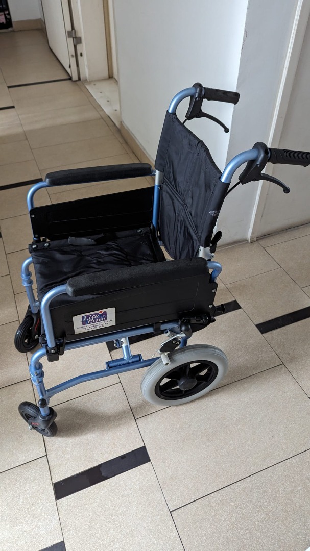 Lifeline Aluminium Light Weight Detachable Push Chair with Assisted ...