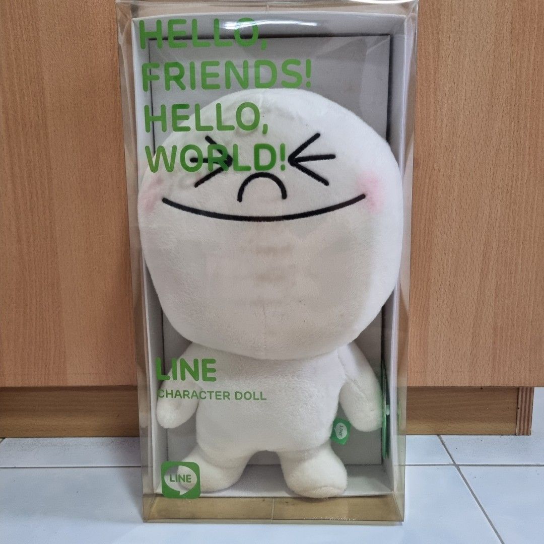 Line Friends Moon Character Doll, Hobbies & Toys, Toys & Games on Carousell