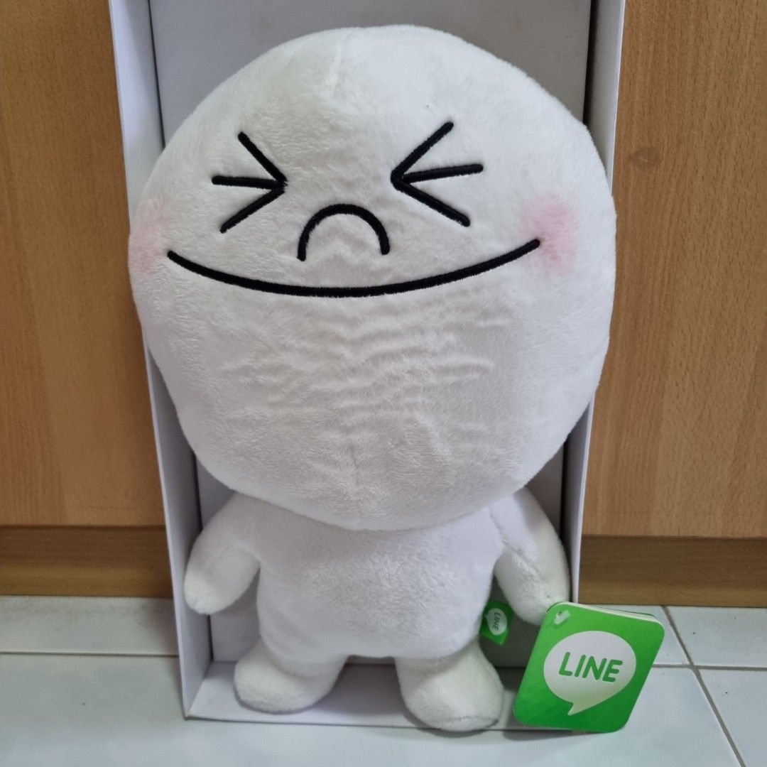 Line Friends Moon Character Doll, Hobbies & Toys, Toys & Games on Carousell