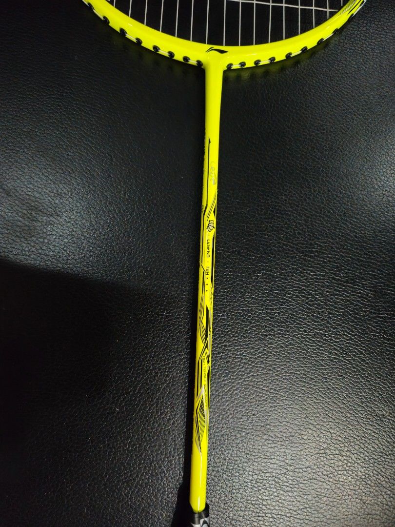 Lining TBH Legend 4u head heavy racket racquet, Sports Equipment ...