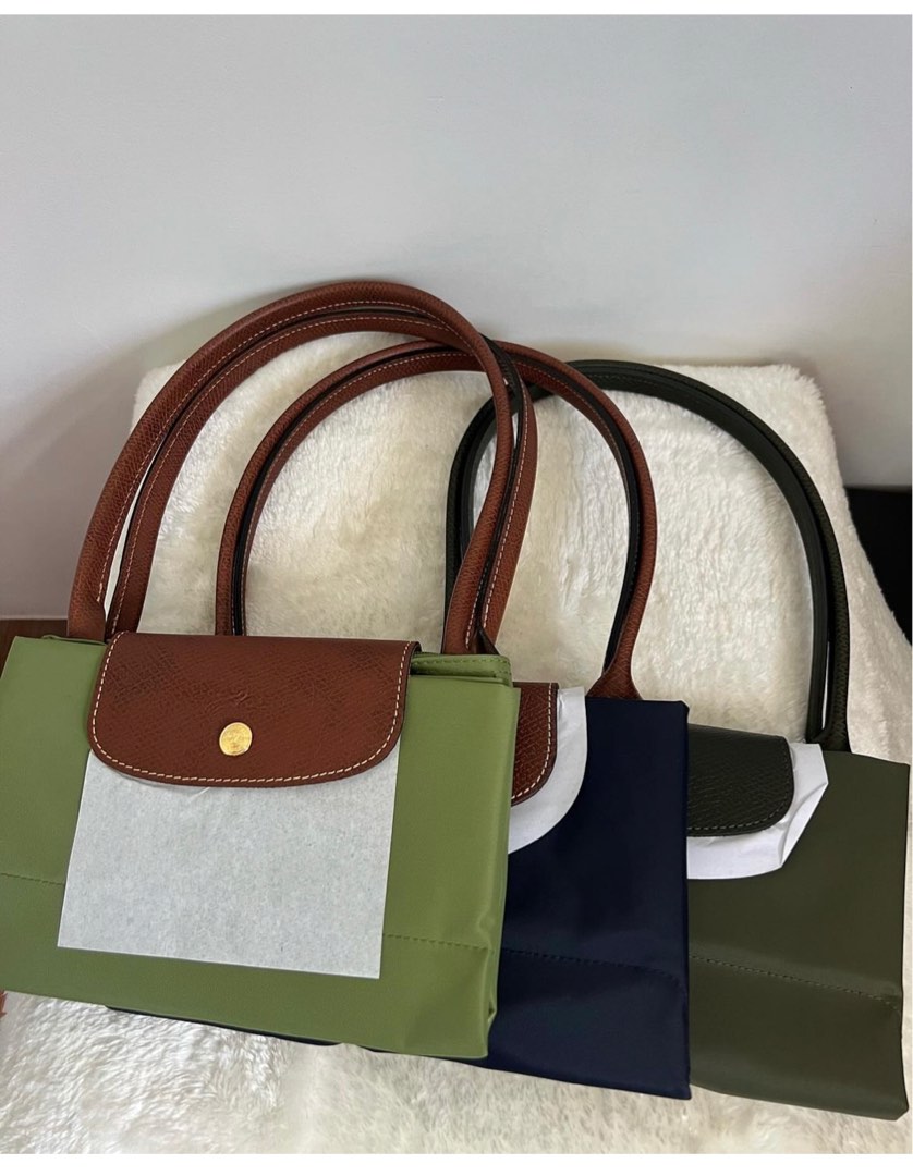 Longchamp small long handle, Luxury, Bags & Wallets on Carousell