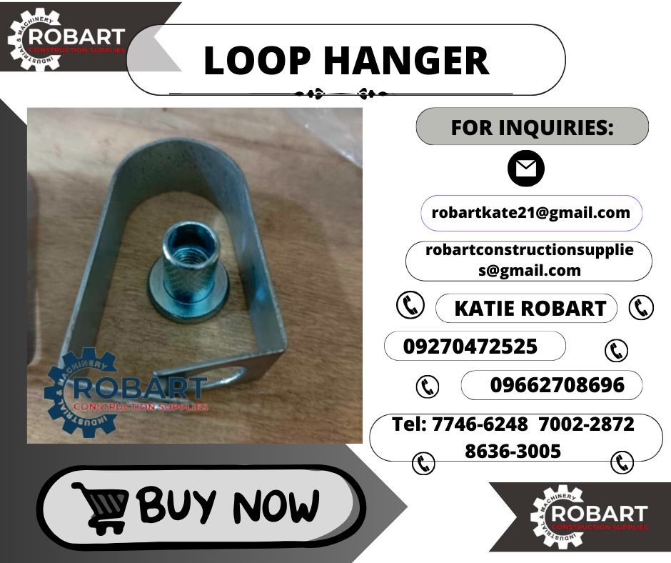 LOOP HANGER, Commercial & Industrial, Construction Tools & Equipment on ...