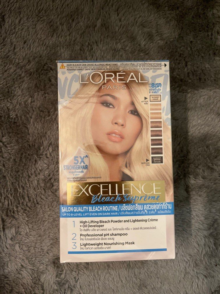 Loreal Paris Excellence Bleach Supreme, Beauty & Personal Care, Hair on ...