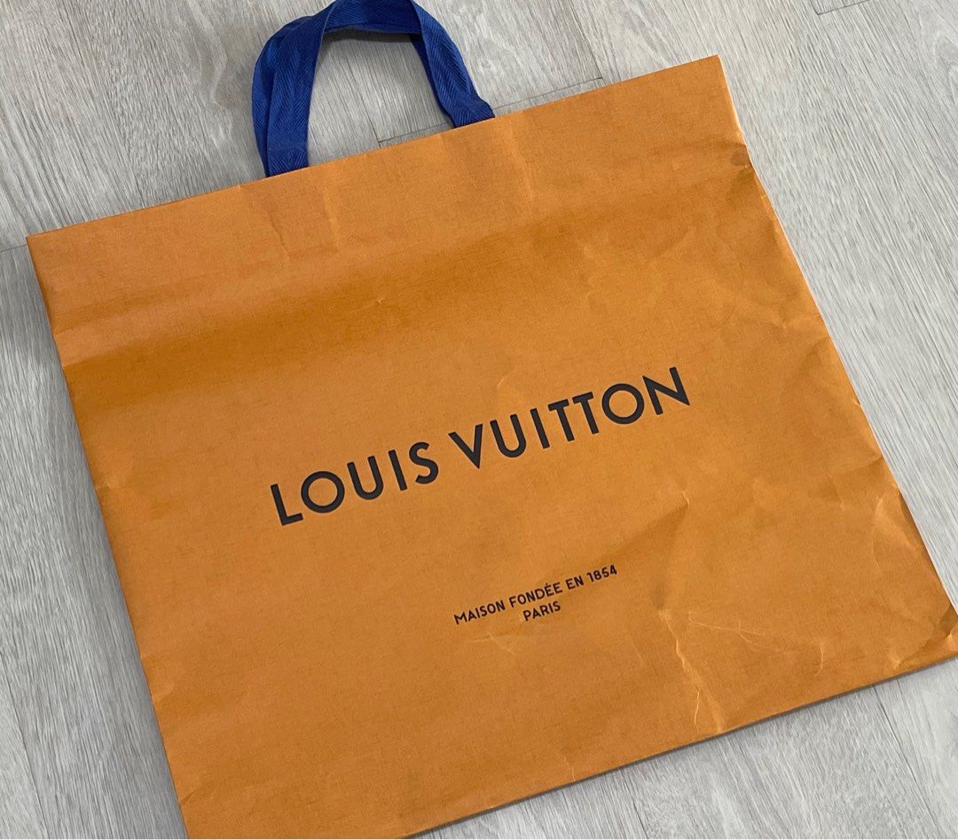 Louis Vuitton LV paper bag, Luxury, Accessories on Carousell