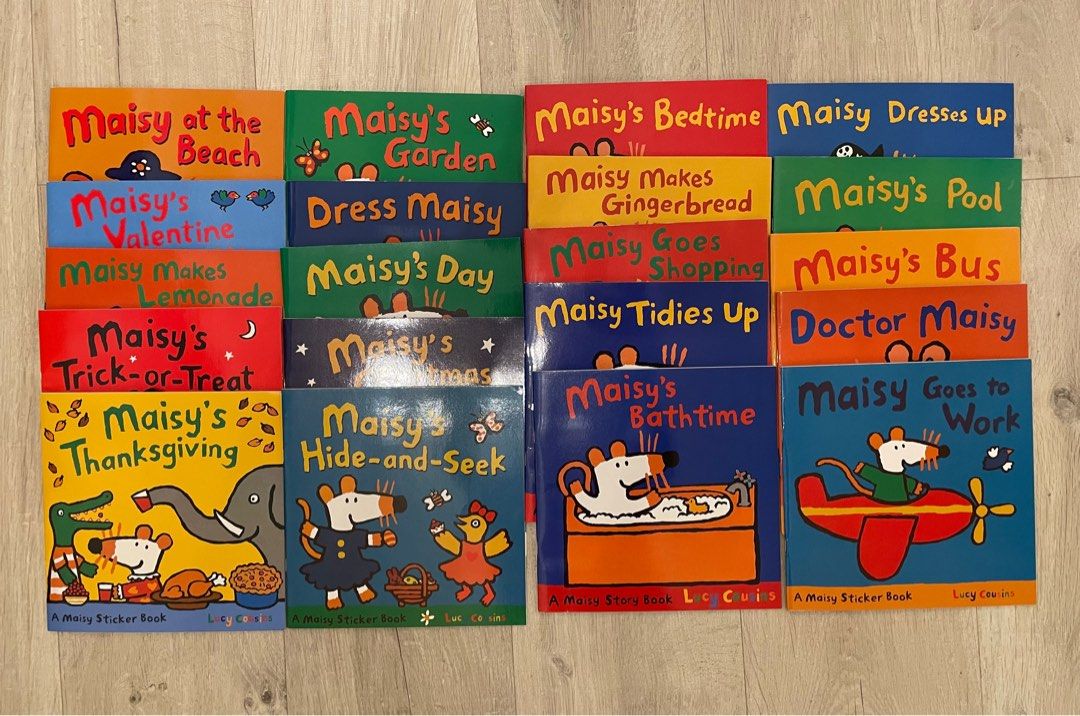 Maisy Mouse 35 Books Pack Collection Set, 興趣及遊戲, 書本 & 文具, 小說 & 故事書 ...