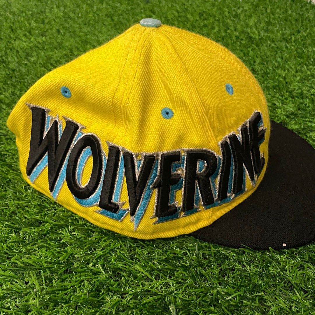 Marvel Comics Wolverine Spell Out Closed Cap, Men's Fashion, Watches ...