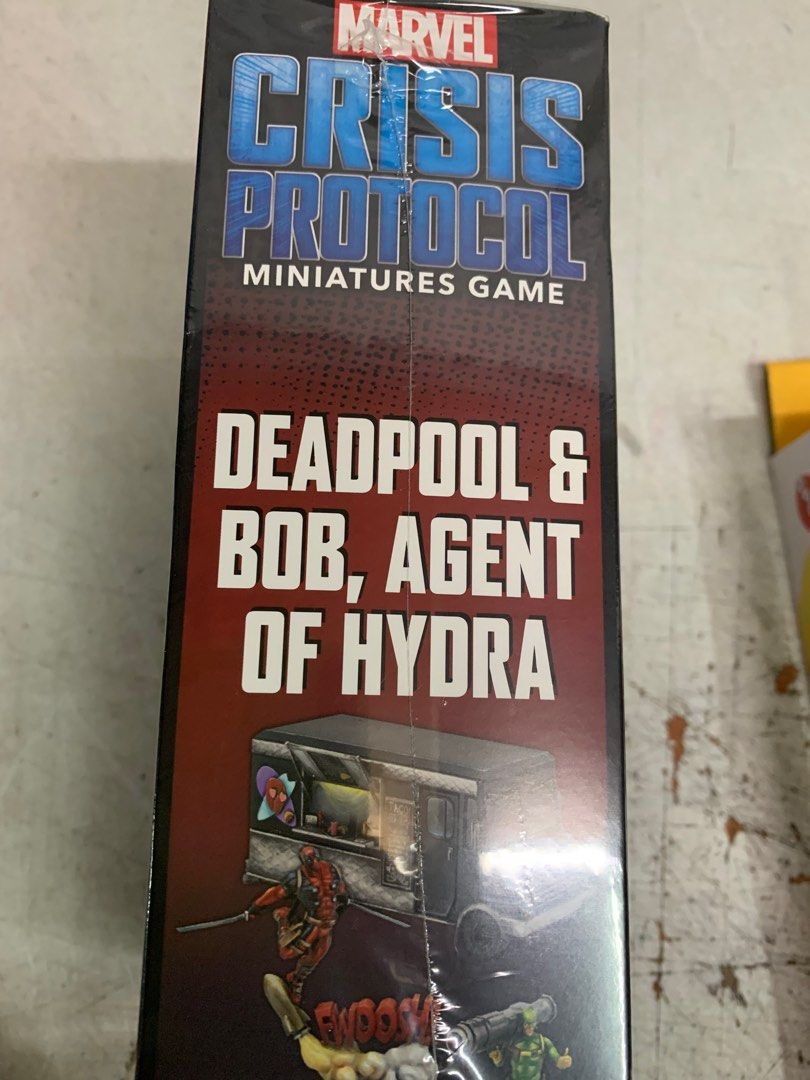 MARVEL CRISIS PROTOCOL DEADPOOL &BOB AGENT OF HYDRA, Hobbies & Toys ...