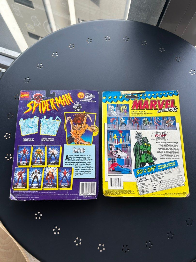 Marvel superheroes - Smythe and Dr Doom set, Hobbies & Toys, Toys ...