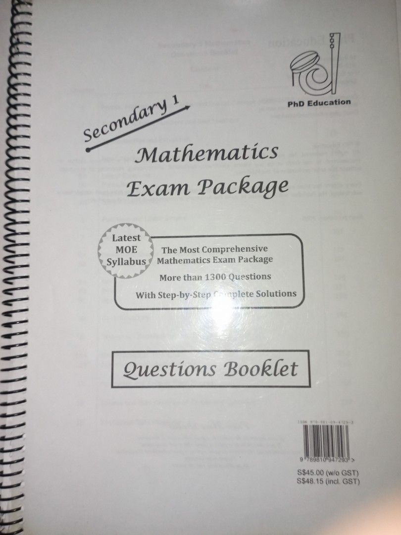 Maths Assessment Book, Hobbies & Toys, Books & Magazines, Assessment ...