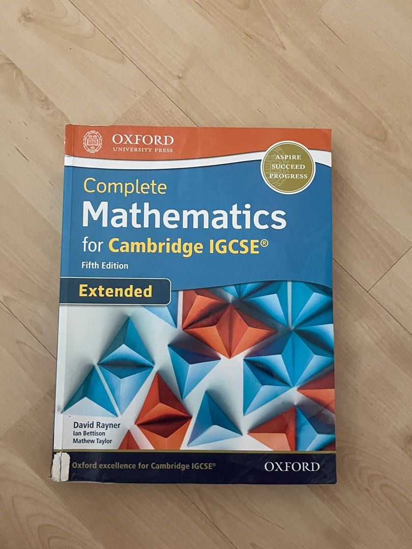Maths Cambridge igcse 0 level, Hobbies & Toys, Books & Magazines ...