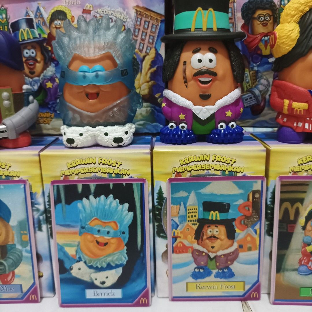 Mcdonalds The Kerwin Frost Box Presents Mcnugget Buddies Mcd Kerwin Frost Darla Don Bernice