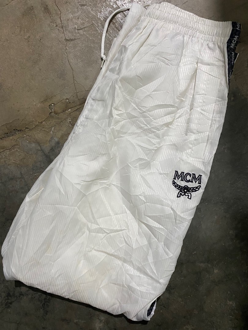 Mcm Pants Sidetape, Men's Fashion, Bottoms, Joggers on Carousell
