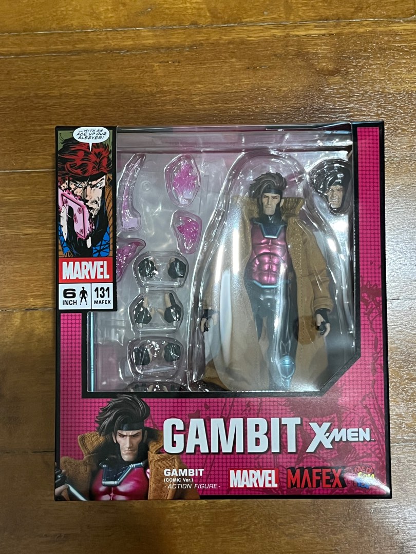 Medicom Mafex 131 X-Men Gambit (Comic Ver) (Reissue), Hobbies & Toys ...