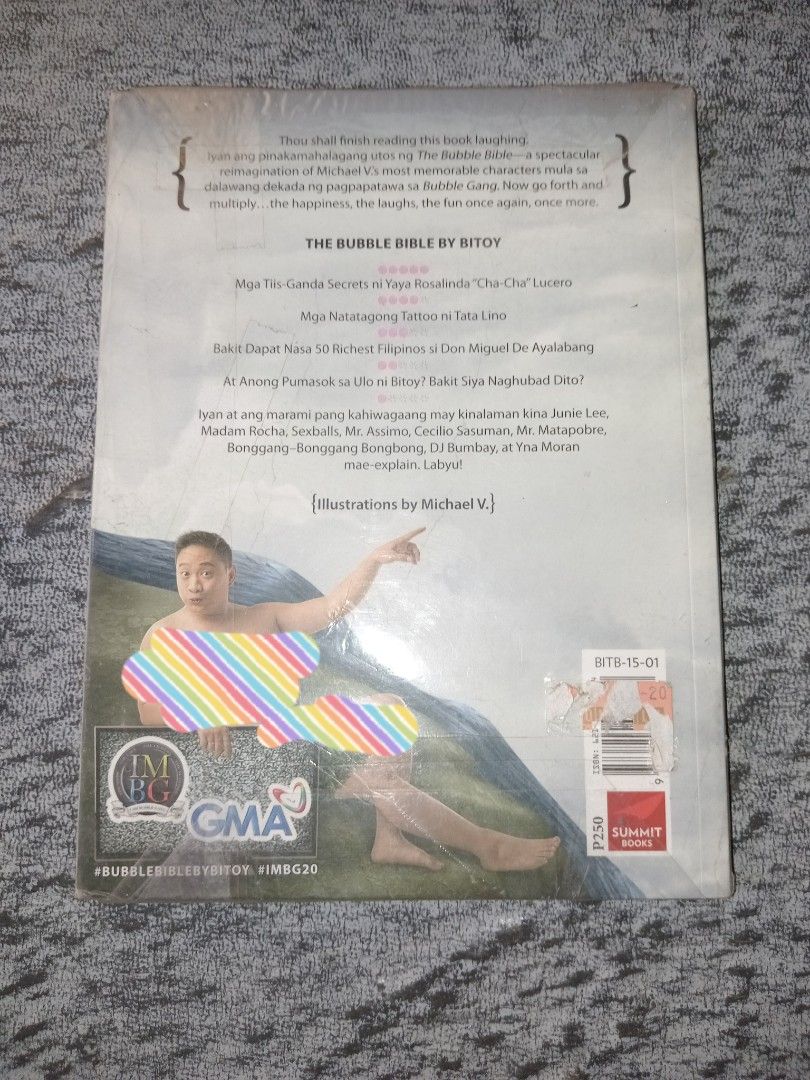 Michael V. - The Bubble Bible by Bitoy, Hobbies & Toys, Books ...