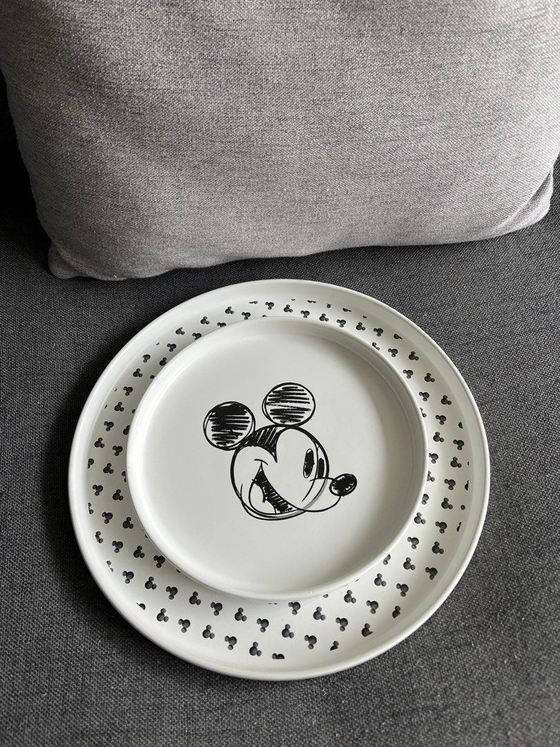Mickey mouse ceramic dinnerware, Furniture & Home Living, Kitchenware ...