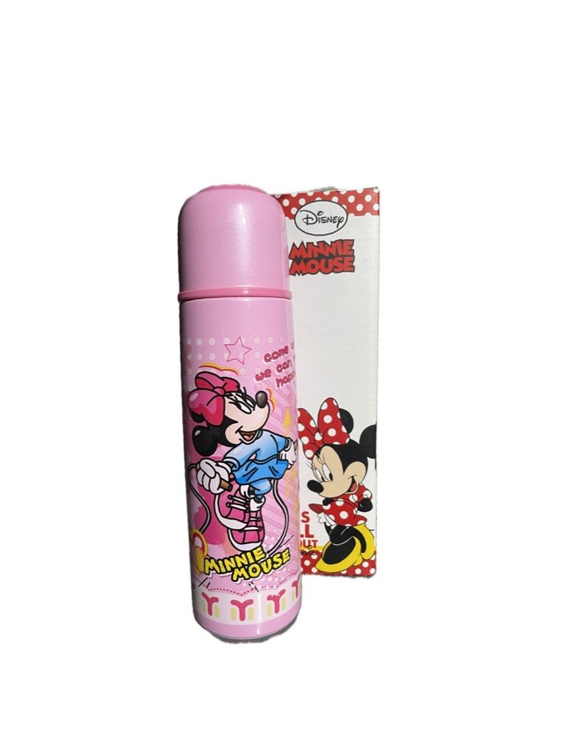 Minnie Mouse Thermal Flask Bottle, Furniture & Home Living, Kitchenware ...