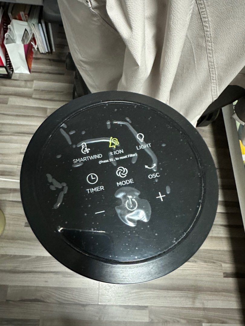 Mistral Blade Free Fan with Air Purifier & Remote Control MBFAP500 ...