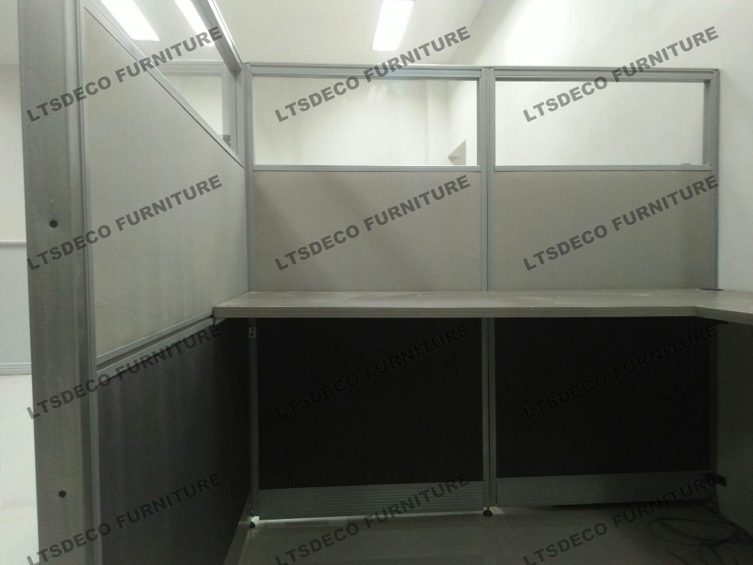 MODULAR PARTITION l OFFICE FURNITURE PARTITIONS, Furniture & Home ...