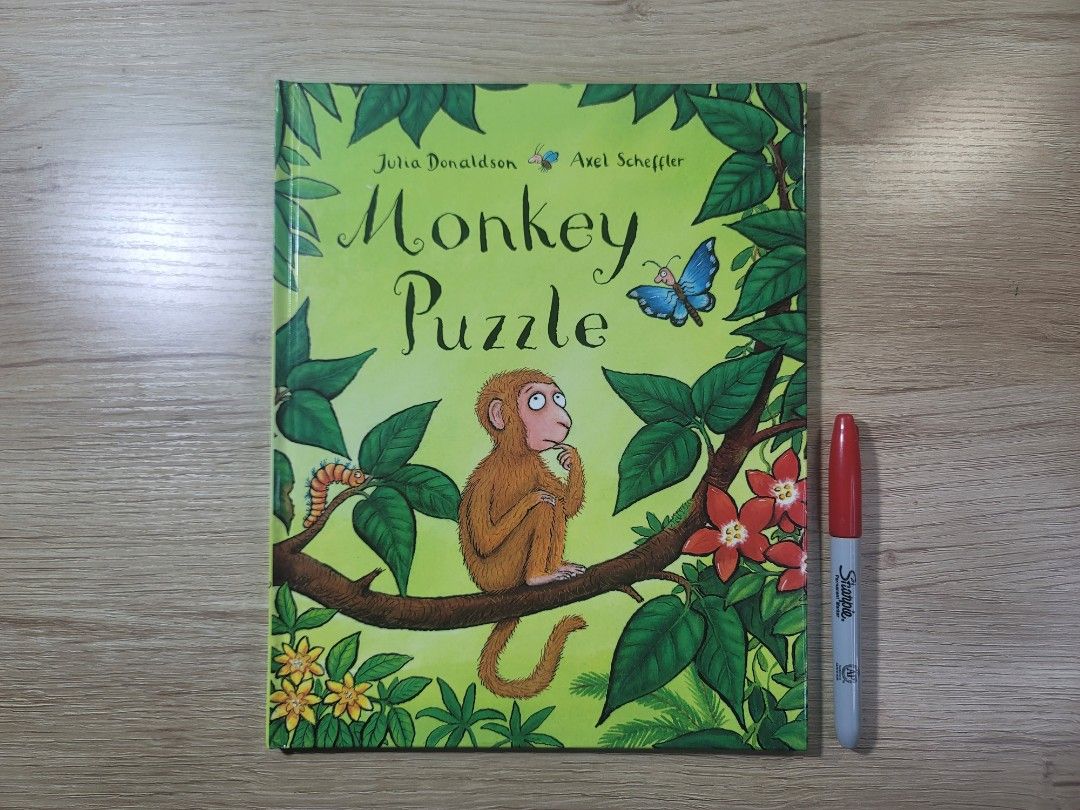 Monkey Puzzle by Julia Donaldson, Hobbies & Toys, Books & Magazines ...