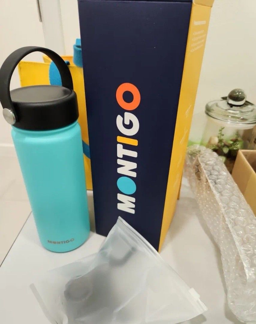 Montigo Tumbler 530ml - mint color, Furniture & Home Living ...