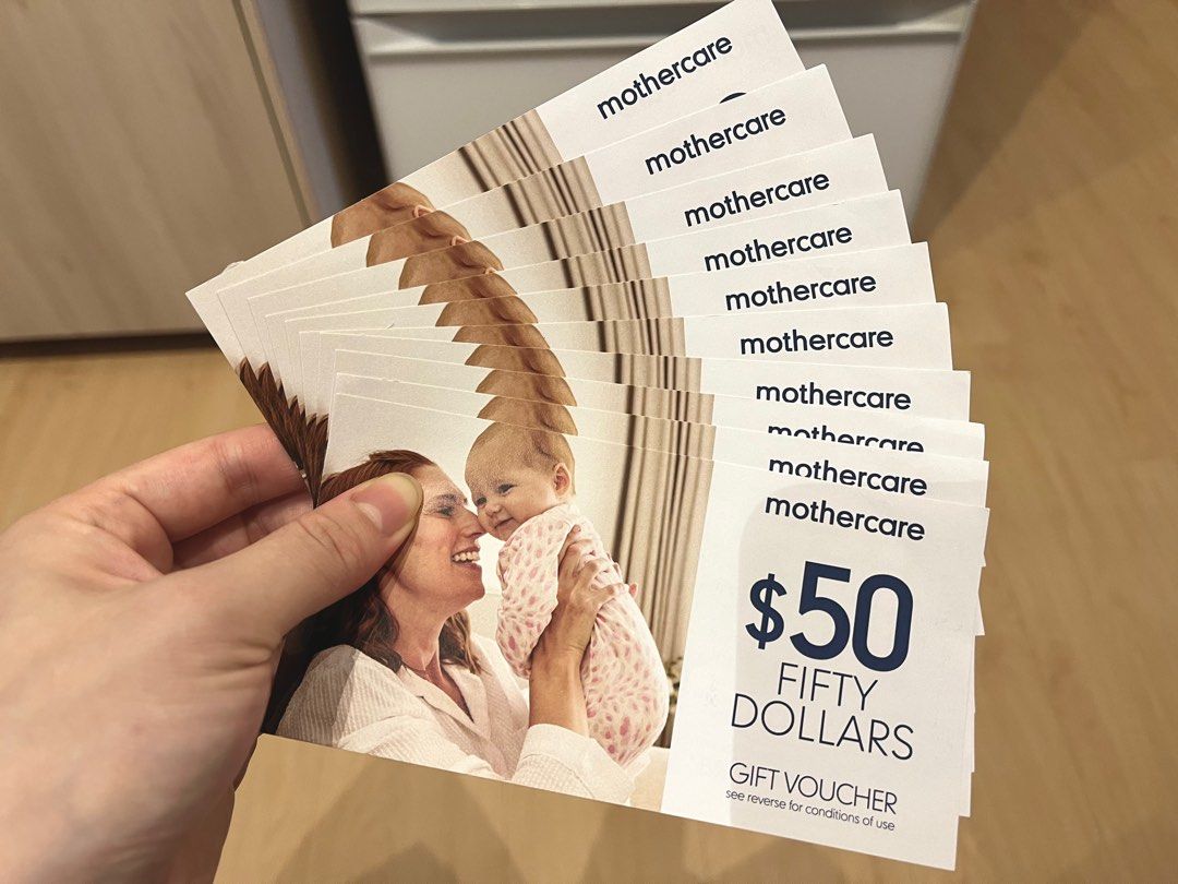 Mothercare Gift Voucher $500, Tickets & Vouchers, Vouchers on Carousell
