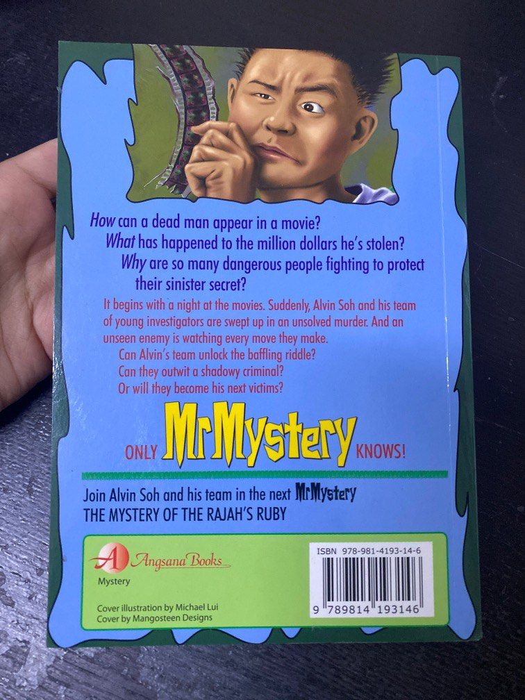 Mr Mystery #3 The Mystery of the Missing Movie by James Lee, Hobbies ...