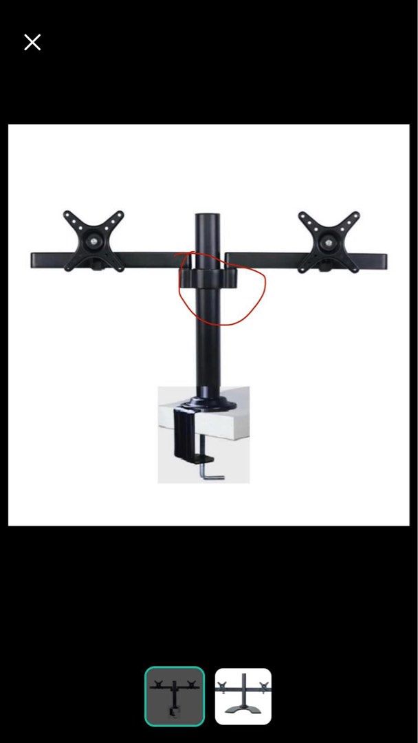 Multiple display monitor stand, Computers & Tech, Parts & Accessories ...