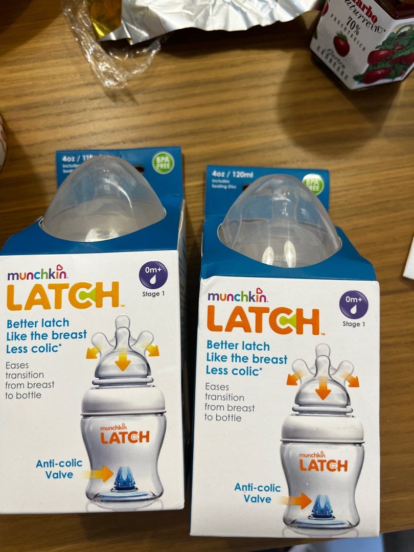 Munchkin Latch Baby Bottle Individual Package Stage 1 NEW, Babies ...