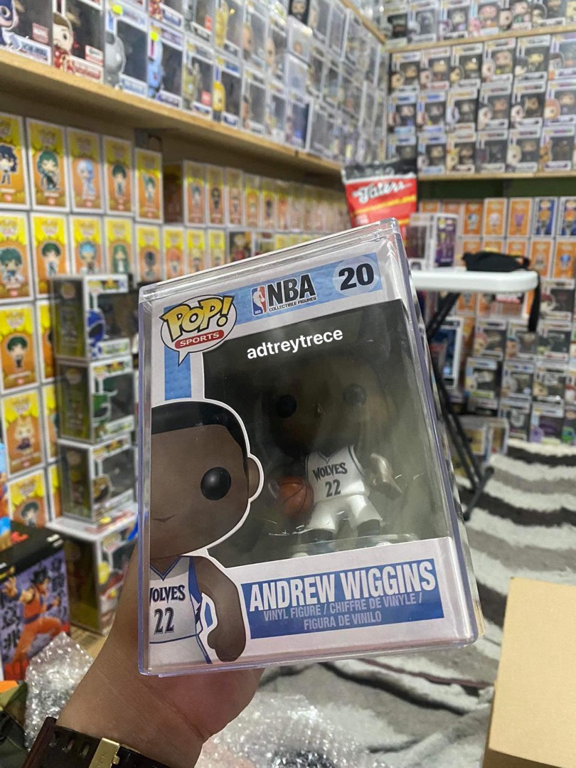 Nba Funko Pop grail Andrew Wiggins, Hobbies & Toys, Toys & Games on ...