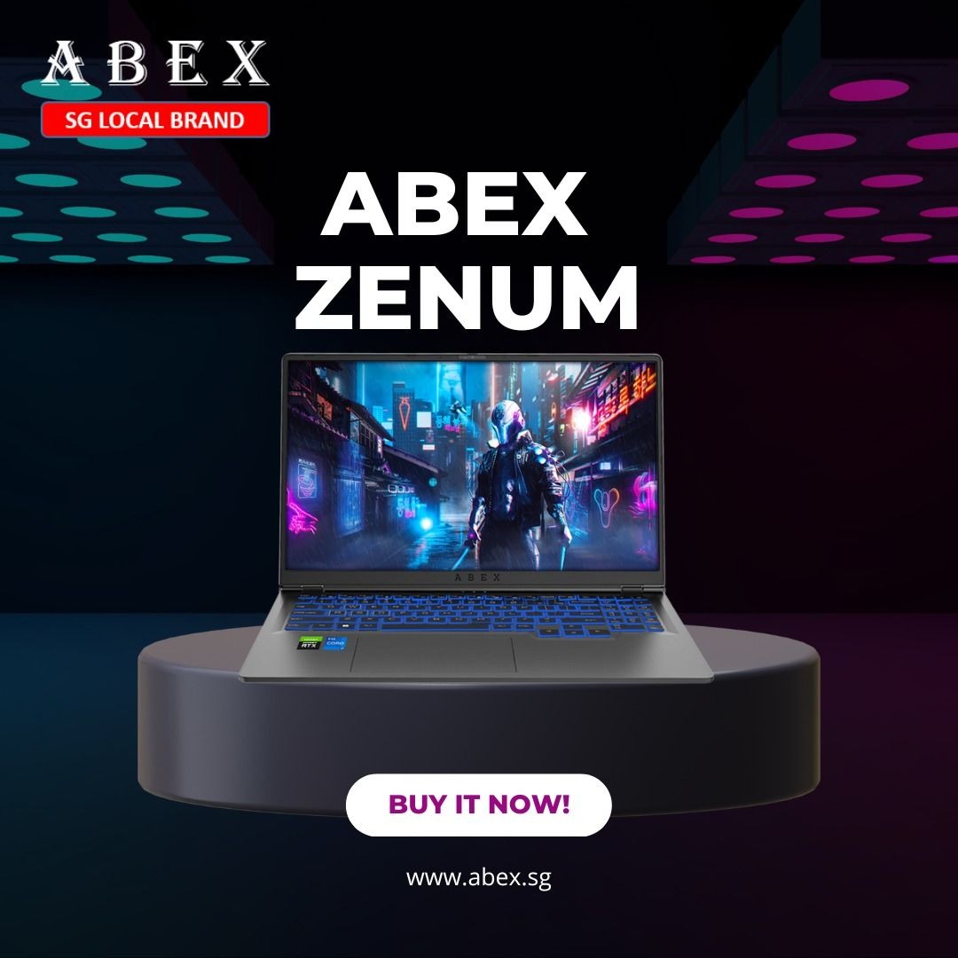 New ABEX ZENUM / Nvidia RTX 3060 / i7 Processor / High End Gaming Laptop, Computers & Tech ...