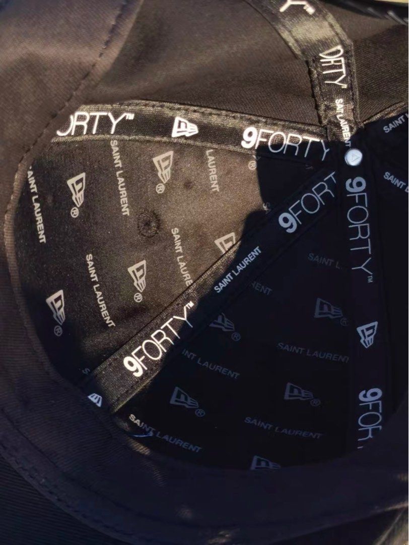 NEW ERA X SAINT LAURENT YSL RIVE DROITE Monogram Cap in Canvas, Men's ...