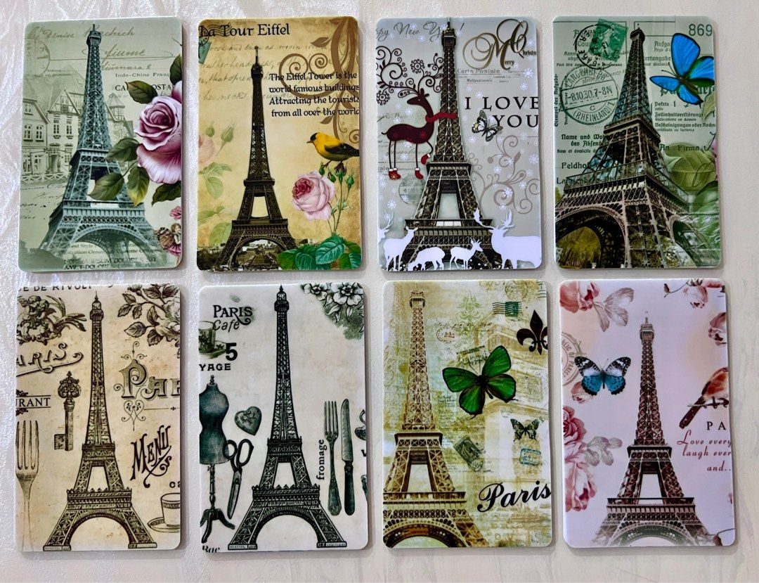 New Nets Flashpay Cards with Eiffel Tower Sticker., Hobbies & Toys ...