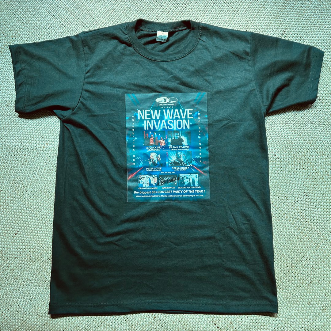 New Wave Invasion Event Shirt, Men's Fashion, Tops & Sets, Tshirts ...