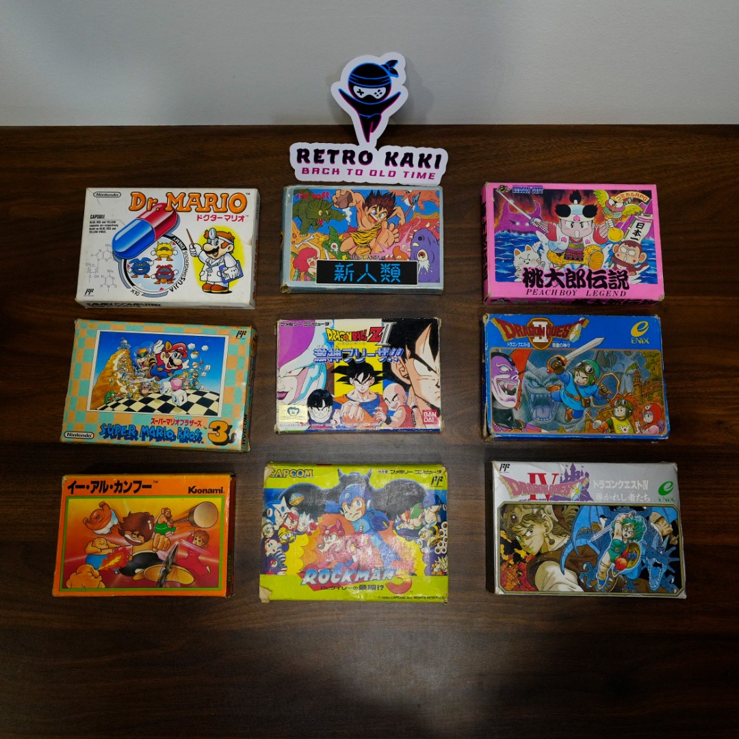 Nintendo Famicom NES FC Original from Japan Cartridge game, Video ...