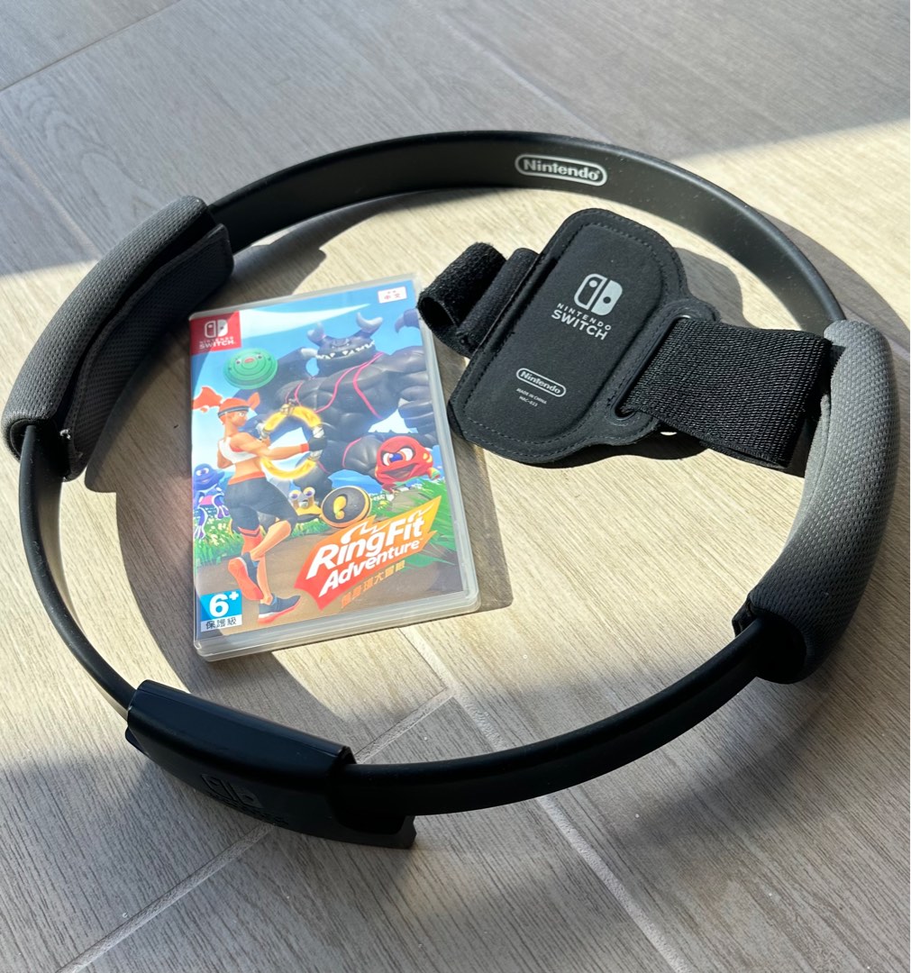 Nintendo Ring Fit Adventure, 電子遊戲, 電子遊戲, Nintendo 任天堂 - Carousell