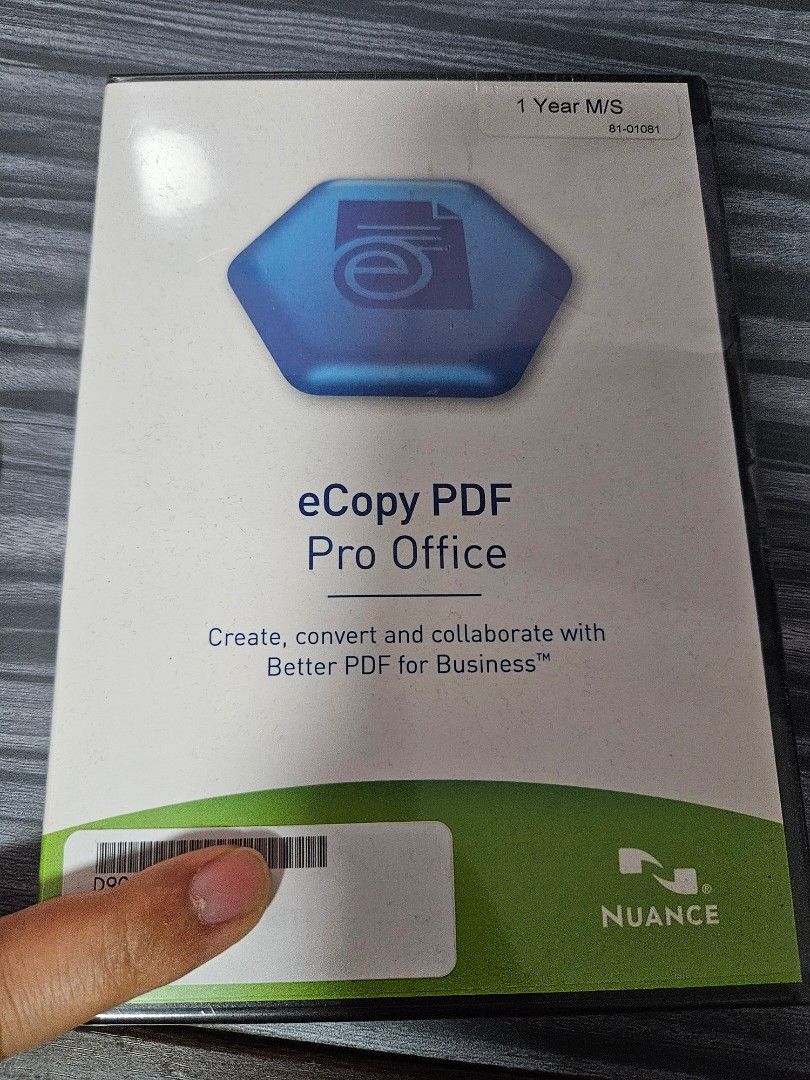 Nuance eCopy PDF Pro Office, Computers & Tech, Parts & Accessories ...