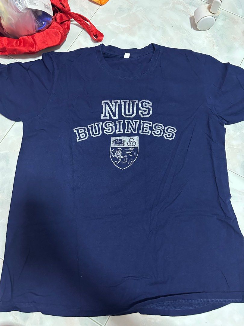 NUS business school tshirt, Men's Fashion, Tops & Sets, Tshirts & Polo ...