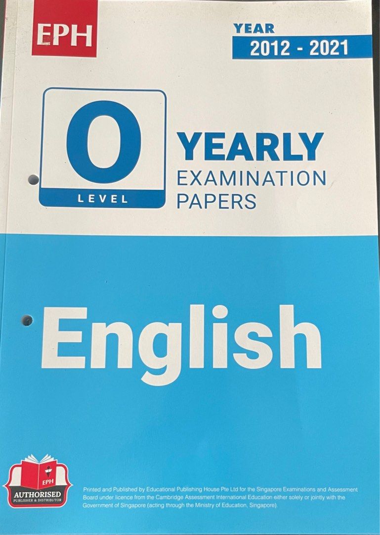 O Level English TYS (2012-2021), Hobbies & Toys, Books & Magazines ...
