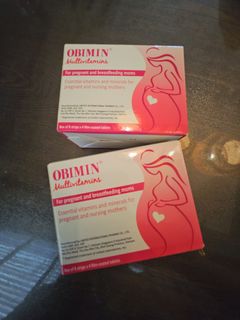 Obimin Multivitamins, Health & Nutrition, Health Supplements, Vitamins ...