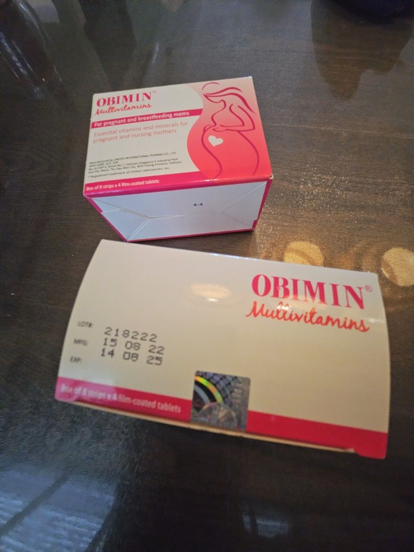 Obimin Multivitamins, Health & Nutrition, Health Supplements, Vitamins ...