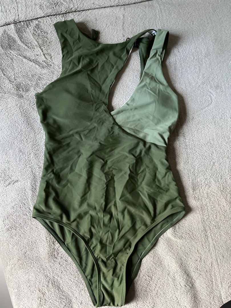 Olive green one piece, Women's Fashion, Swimwear, Bikinis & Swimsuits ... Olive green one piece, Women's Fashion, Swimwear, Bikinis & Swimsuits ...