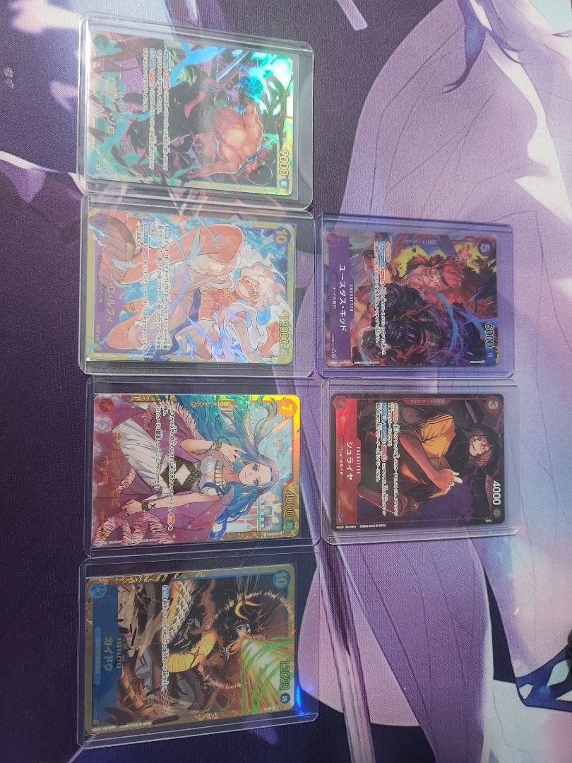 ONE PIECE TCG OP05/OP06 SEC AA LUFFY ZORO KID VIVI KAIDOU SHURAIYA ...