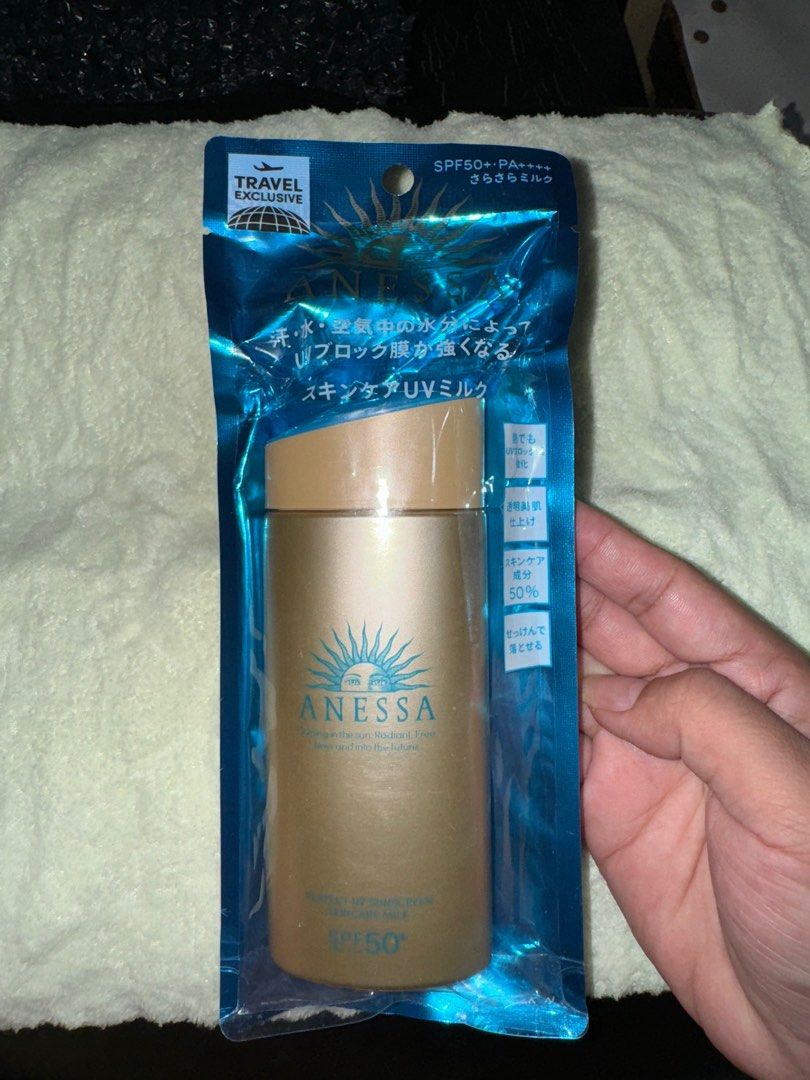 Original Anessa UV Sunscreen 90ml, Beauty & Personal Care, Face, Face ...