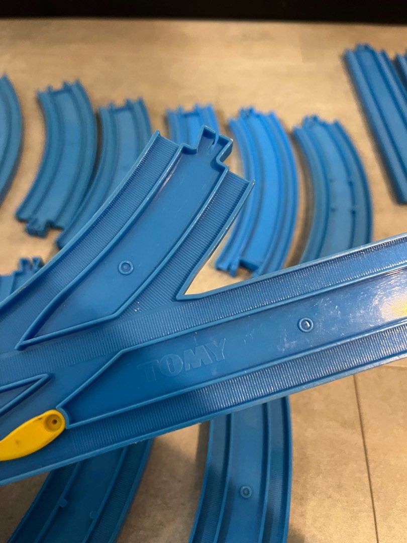 Original TOMY plarail tracks (23 pieces), Hobbies & Toys, Toys & Games ...
