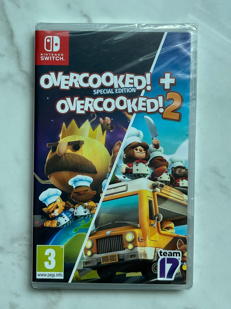 BNIB Overcooked + Overcooked 2 Nintendo Switch, Video Gaming, Video ...